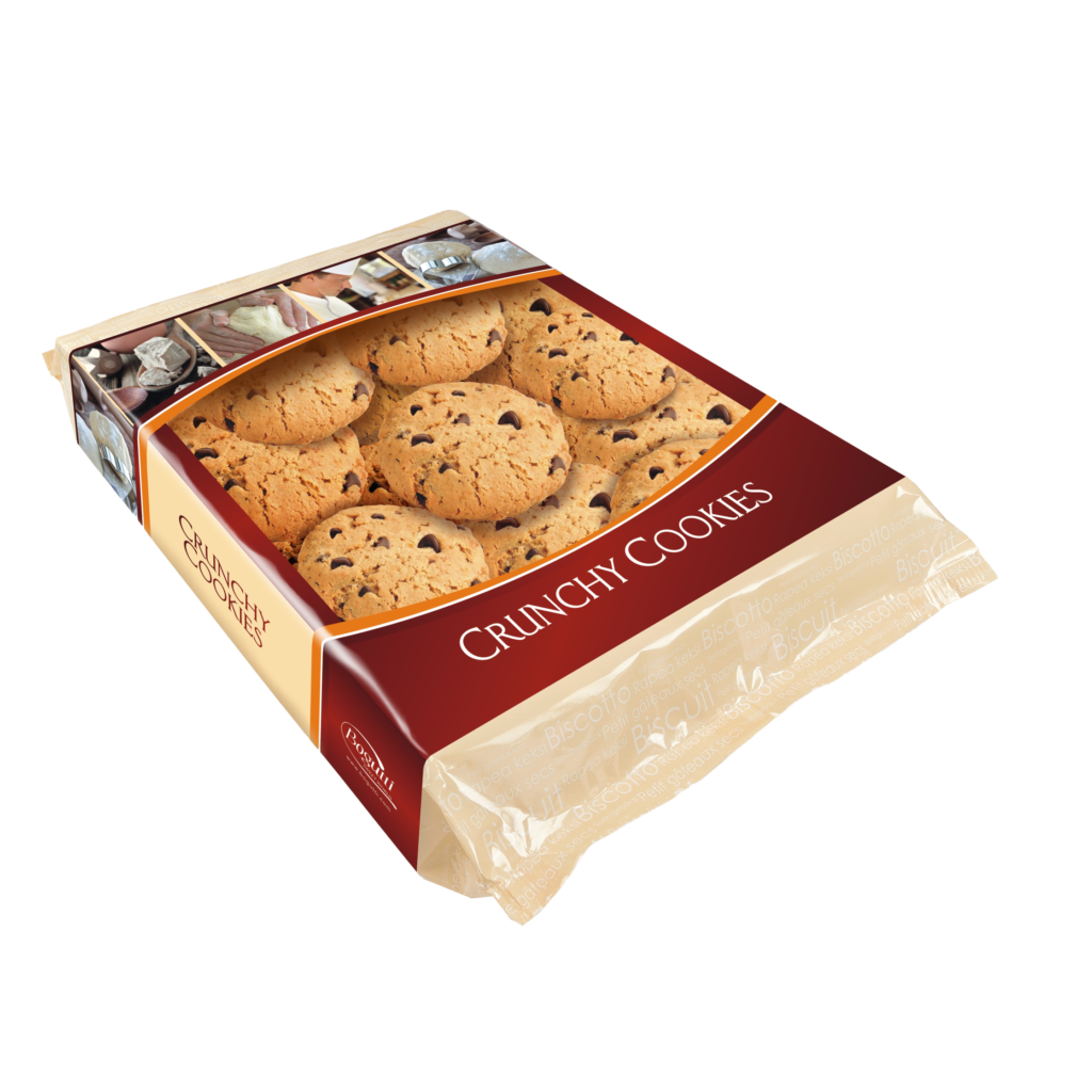 Biscuits croquants au chocolat et à la crème au chocolat - Bogutti