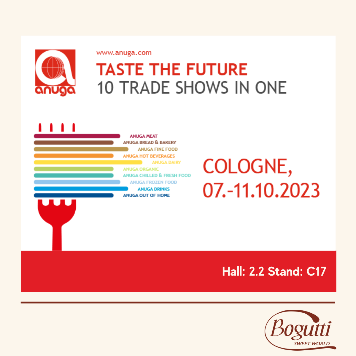 Bogutti at the Anuga fair - Bogutti
